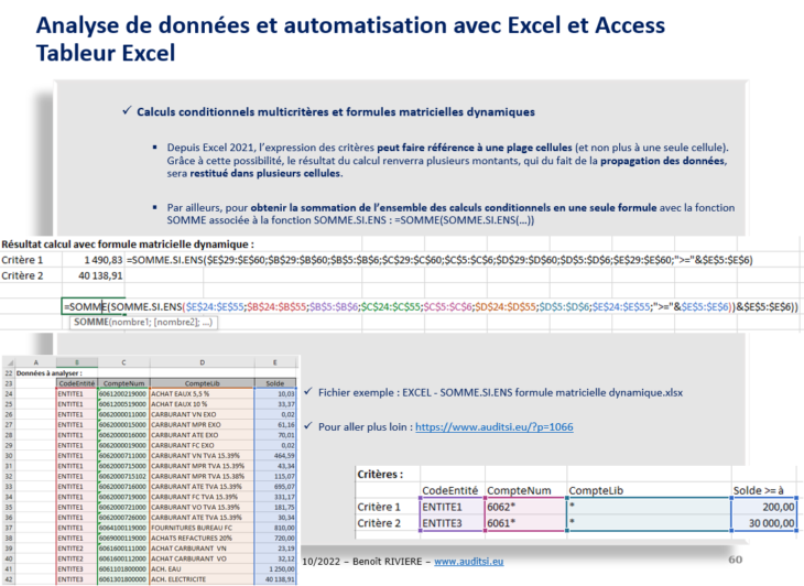Excel 2021 : supprimer des doublons avec la fonction UNIQUE – Audit ...